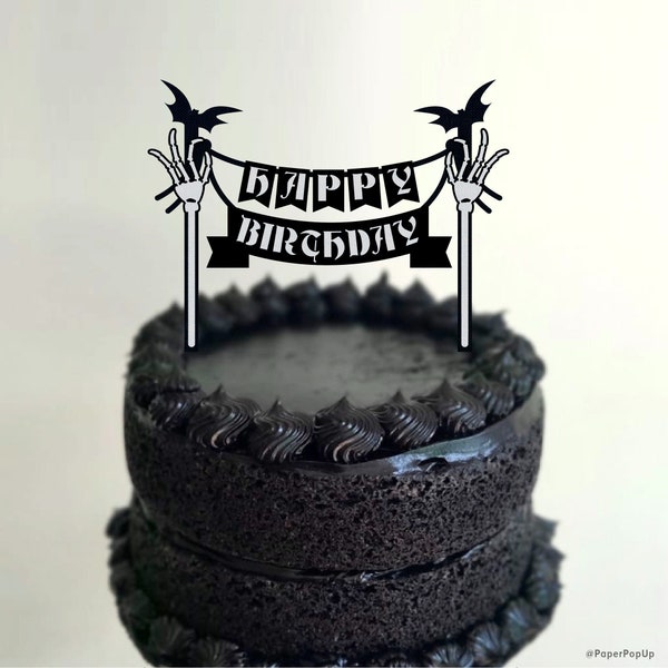 Gothic Cake Topper - Etsy