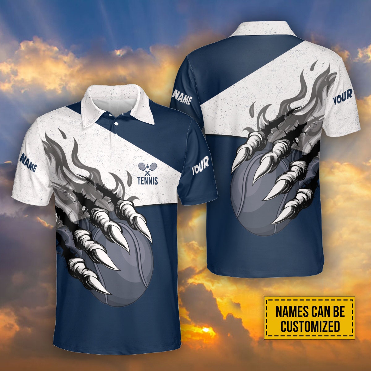 Custom Name Polo Shirt