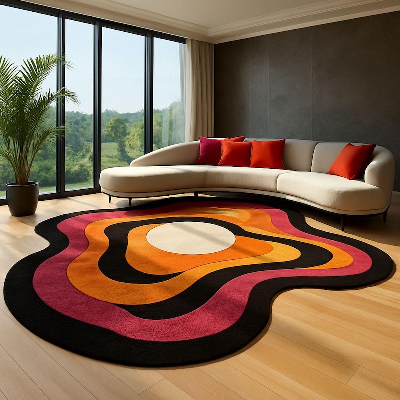 Blob Rug - Etsy