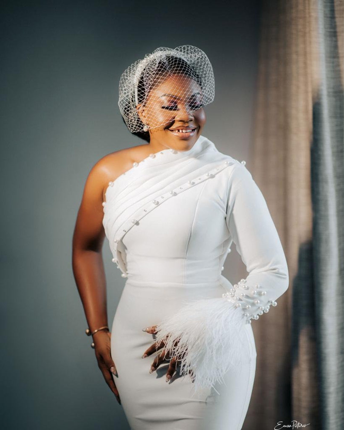 Luxury Bridal Civil Wedding Dress, White Civil Wedding Dress ...