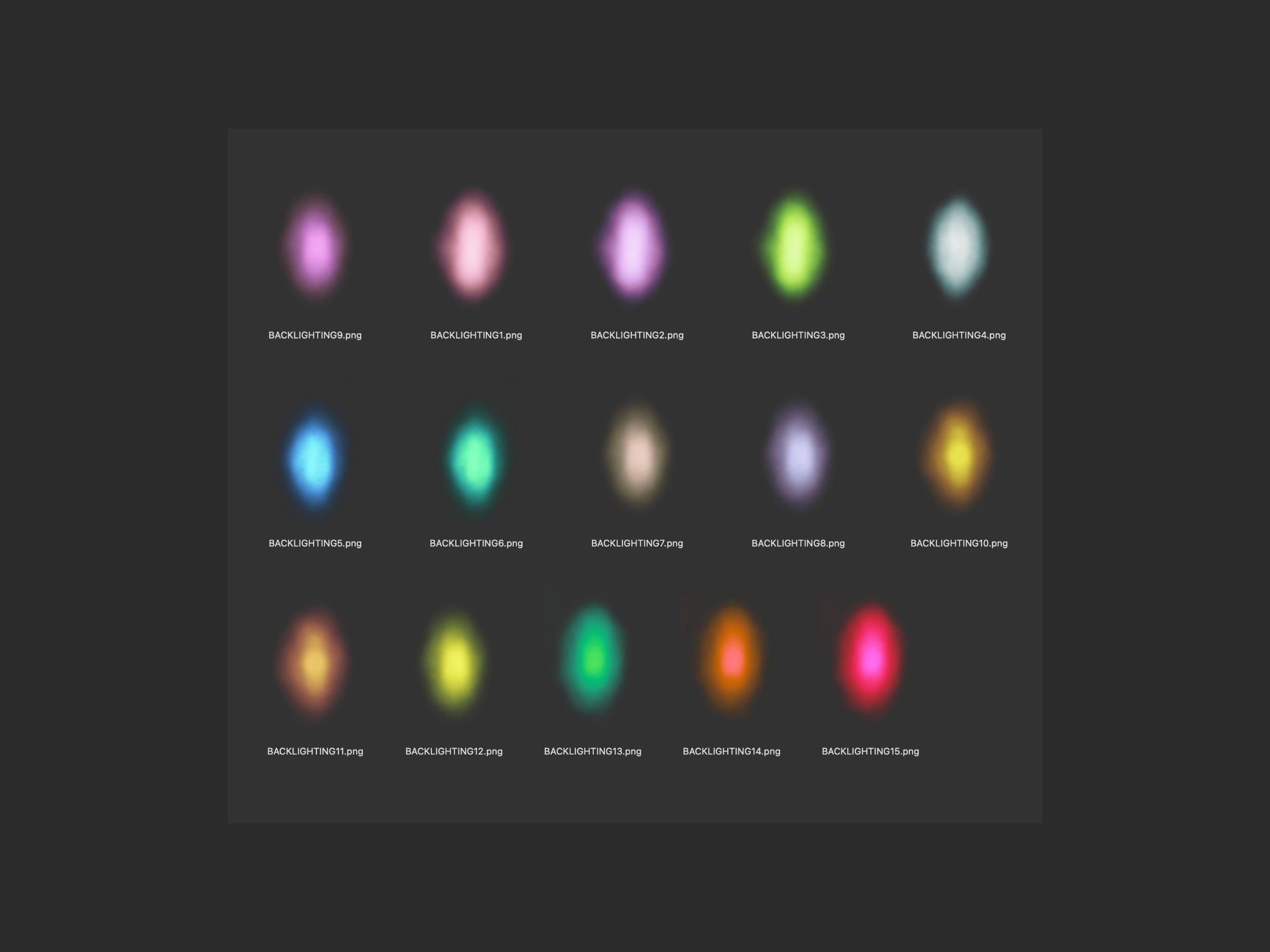 Colorful Backlight Light Overlays, Photoshop Overlay, Maternity Overlay ...