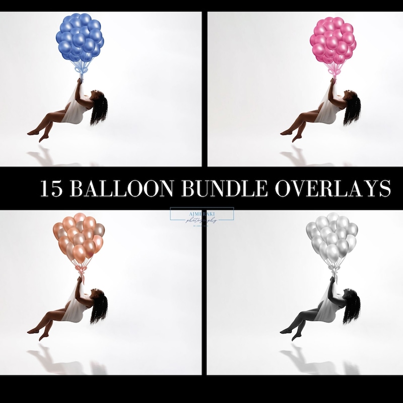 Balloon Overlay - Etsy