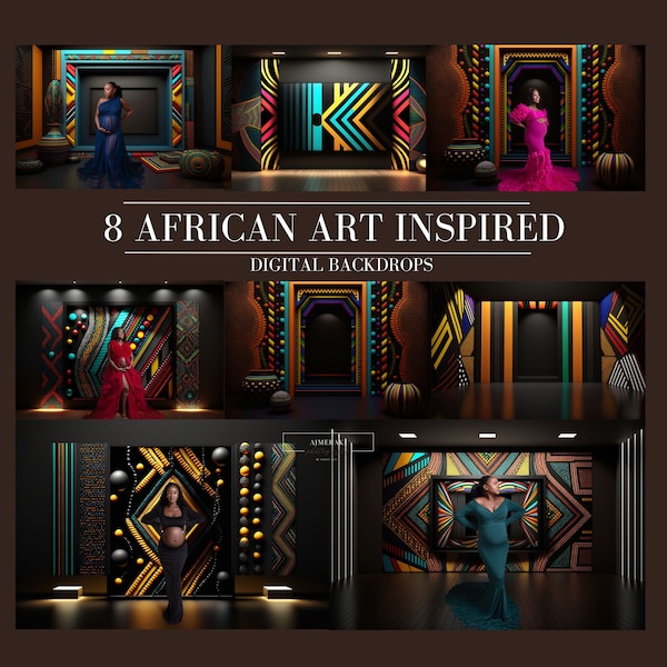 African Backdrop - Etsy