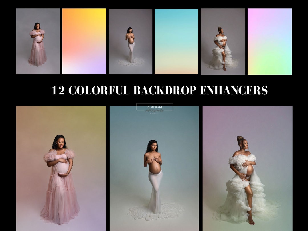 Colorful Backdrop Enhancers, Maternity Backdrops Textures, Maternity ...