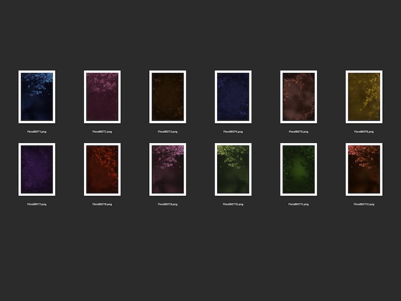 Floral Texture Overlays Floral Texture Backdrops Floral - Etsy