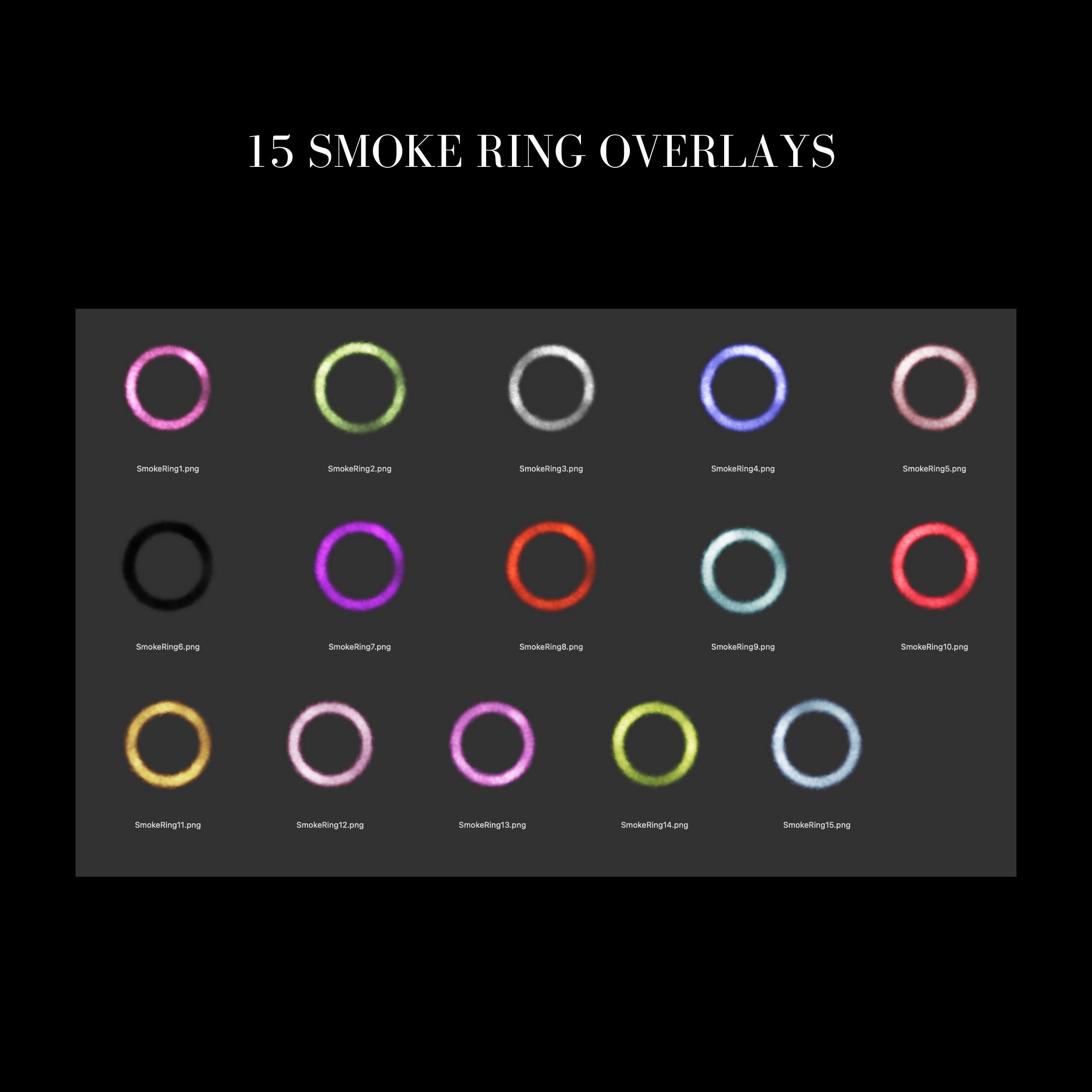 SMOKE RING Overlays, Photoshop Overlay, Maternity Hoop Overlay ...