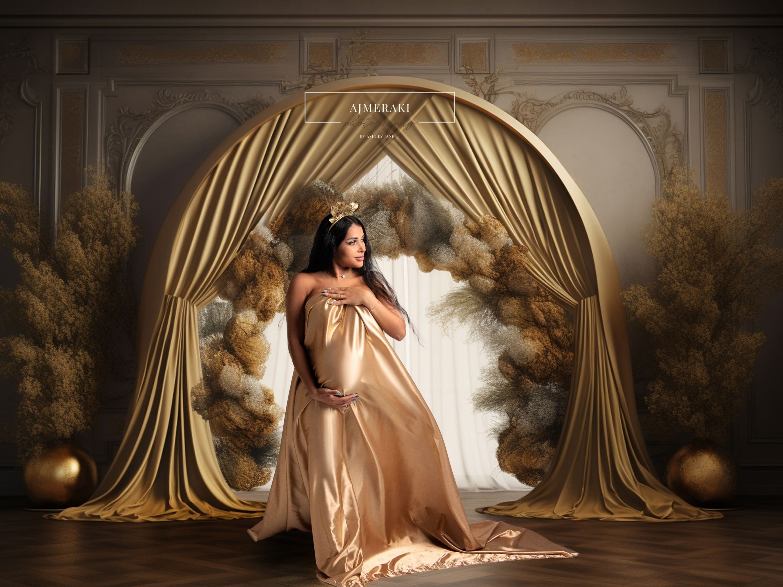 Golden Arches Maternity Backdrops, Maternity Overlays for Photoshop ...