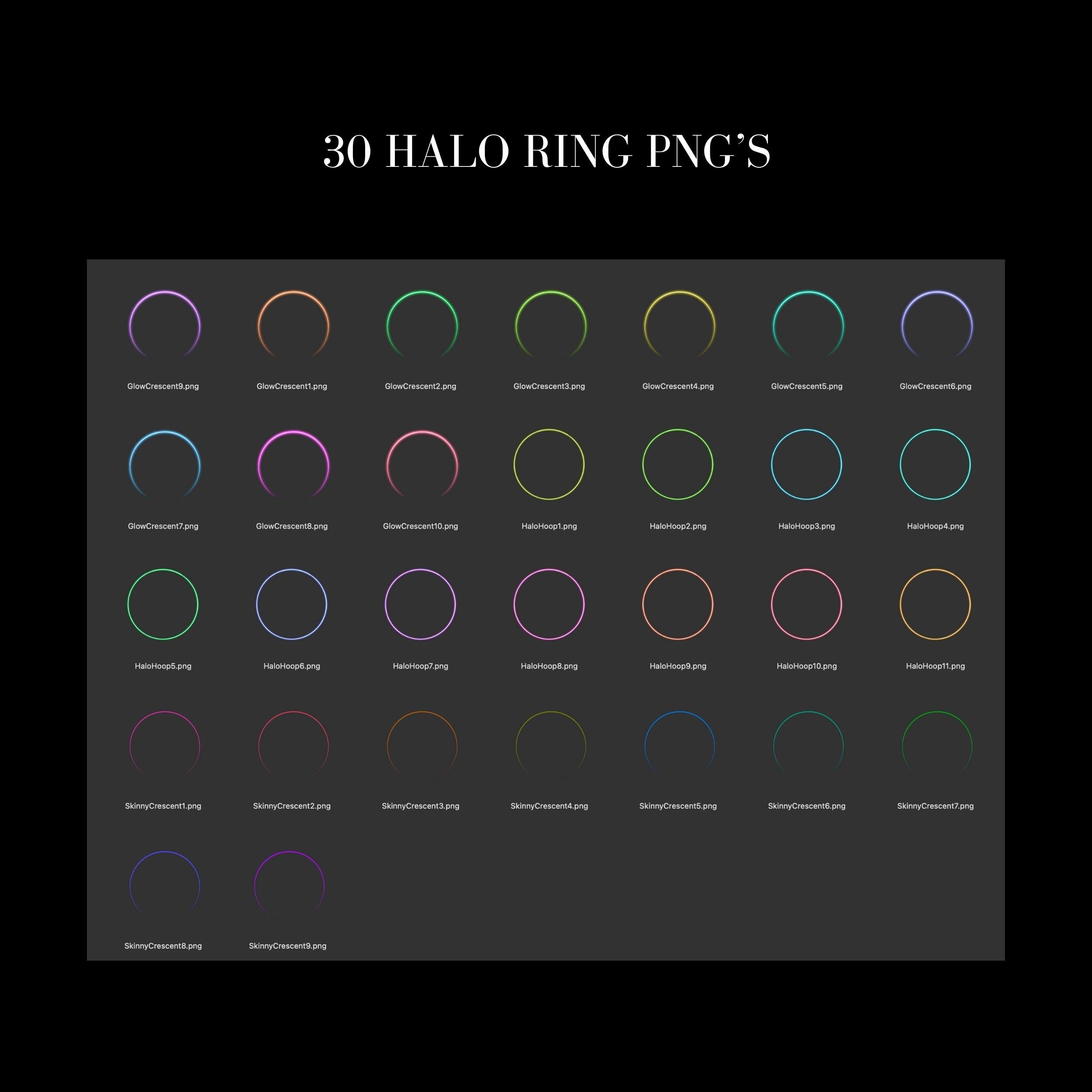 Halo Ring Overlays, Photoshop Overlays, Maternity Overlays, Maternity ...