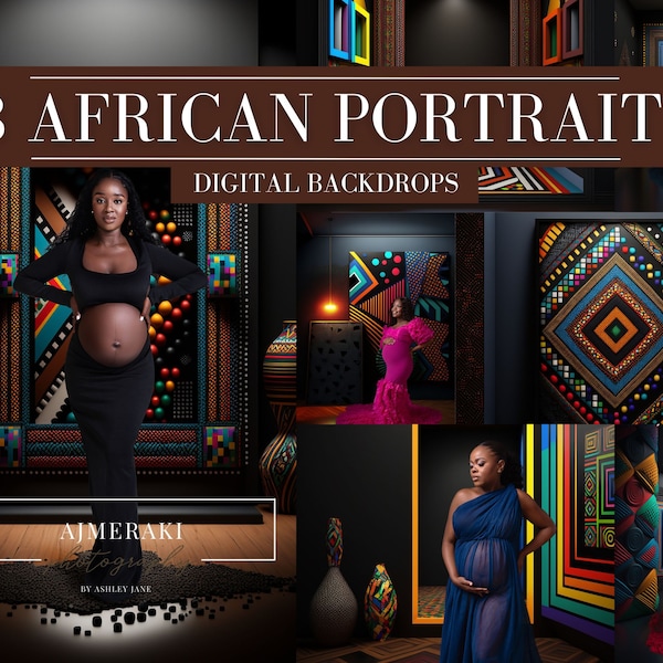 African Backdrop - Etsy