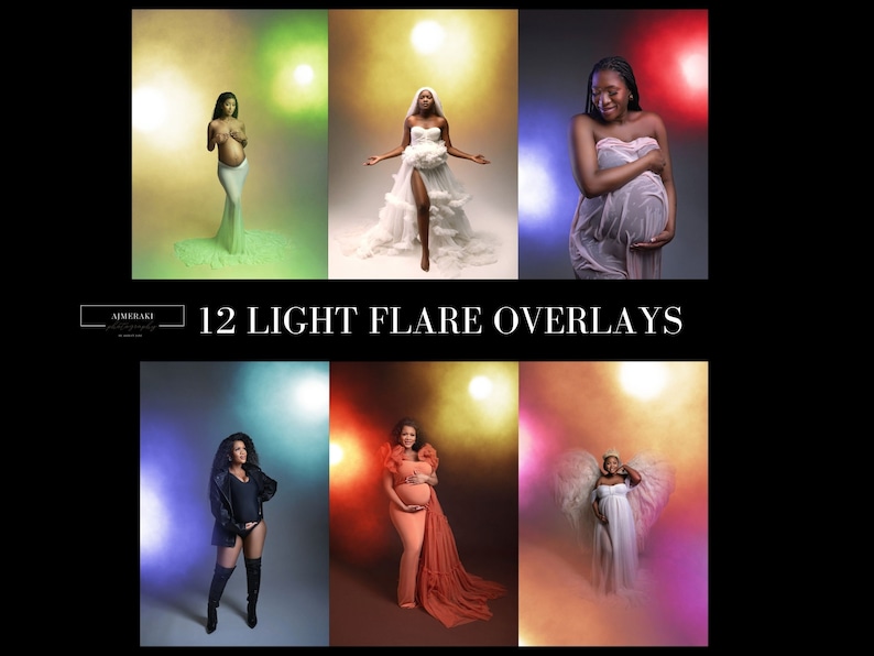 LIGHT FLARE Overlays, Photoshop Overlay, Maternity Overlay, Maternity ...