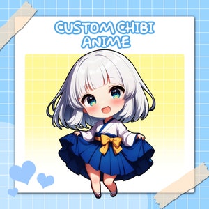 Custom Chibi Character, Chibi Anime, Chibi Pngtuber, Chibi Vtuber ...