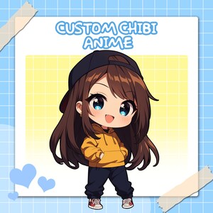 Custom Chibi Character, Chibi Anime, Chibi Pngtuber, Chibi Vtuber ...