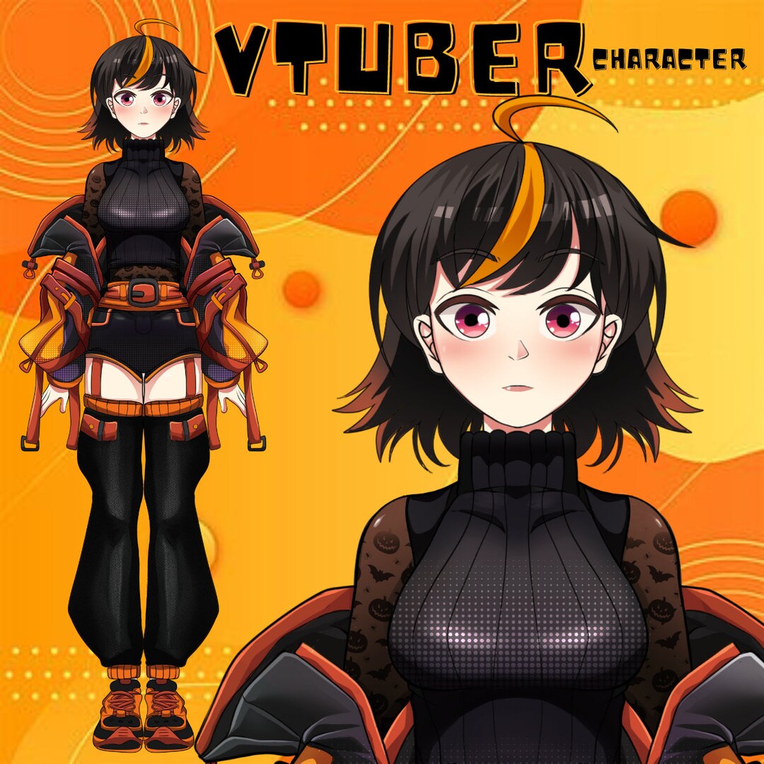 Live2d Model Premade Vtuber Design Vtuber Room Live2d - Etsy UK