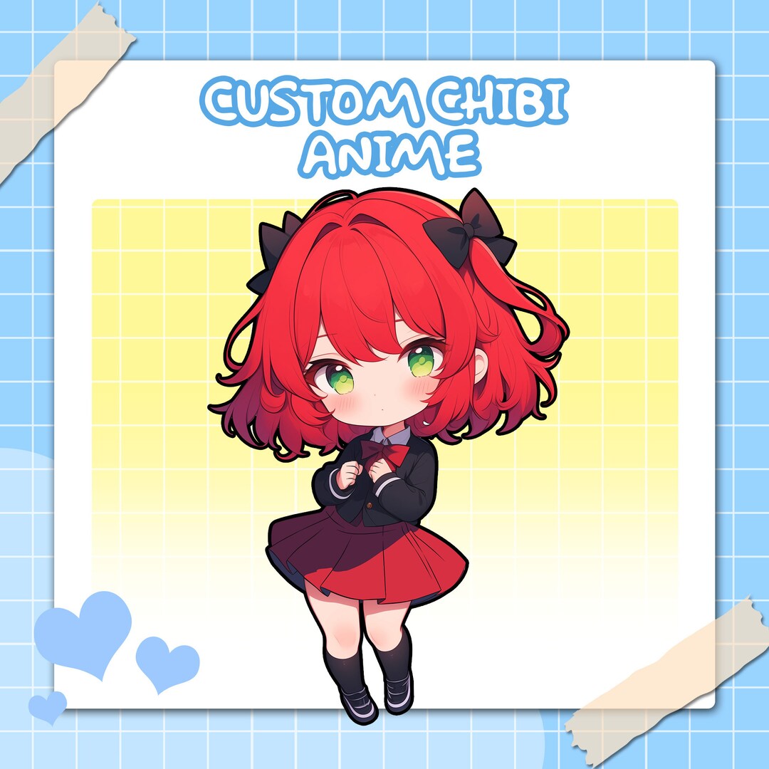 Custom Chibi Anime, Custom PFP Chibi, Chibi Pngtuber, Chibi Vtuber ...