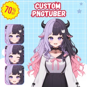 Custom Pngtuber Character Design, Vtuber Model, Anime, Avatar, Pngtuber ...