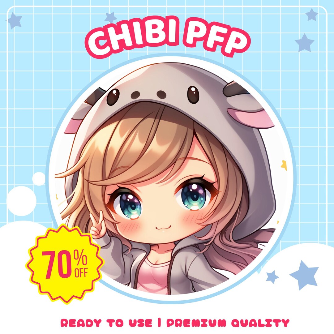 Custom Chibi PFP - Cute Anime Profile Picture Icon for Social Media ...