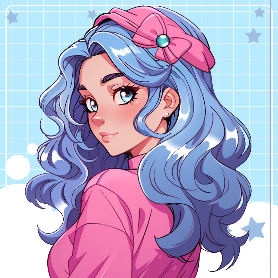 Custom PFP, Profile Picture, Profile Icon, Anime, Cute, Chibi, Avatar ...