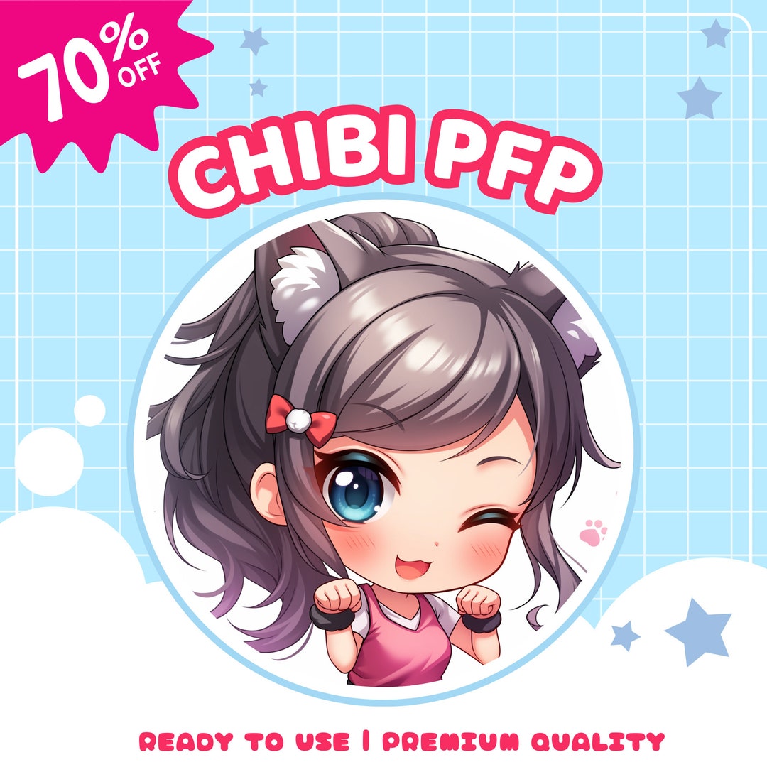 Custom Chibi PFP, Profile Picture, Profile Icon, Icons, PFP Art, Avatar ...