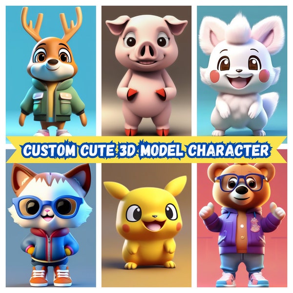 3d Model Commission - Shop Online - Etsy