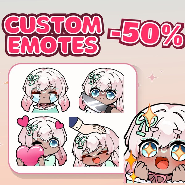 Twitch Emote Commission - Etsy