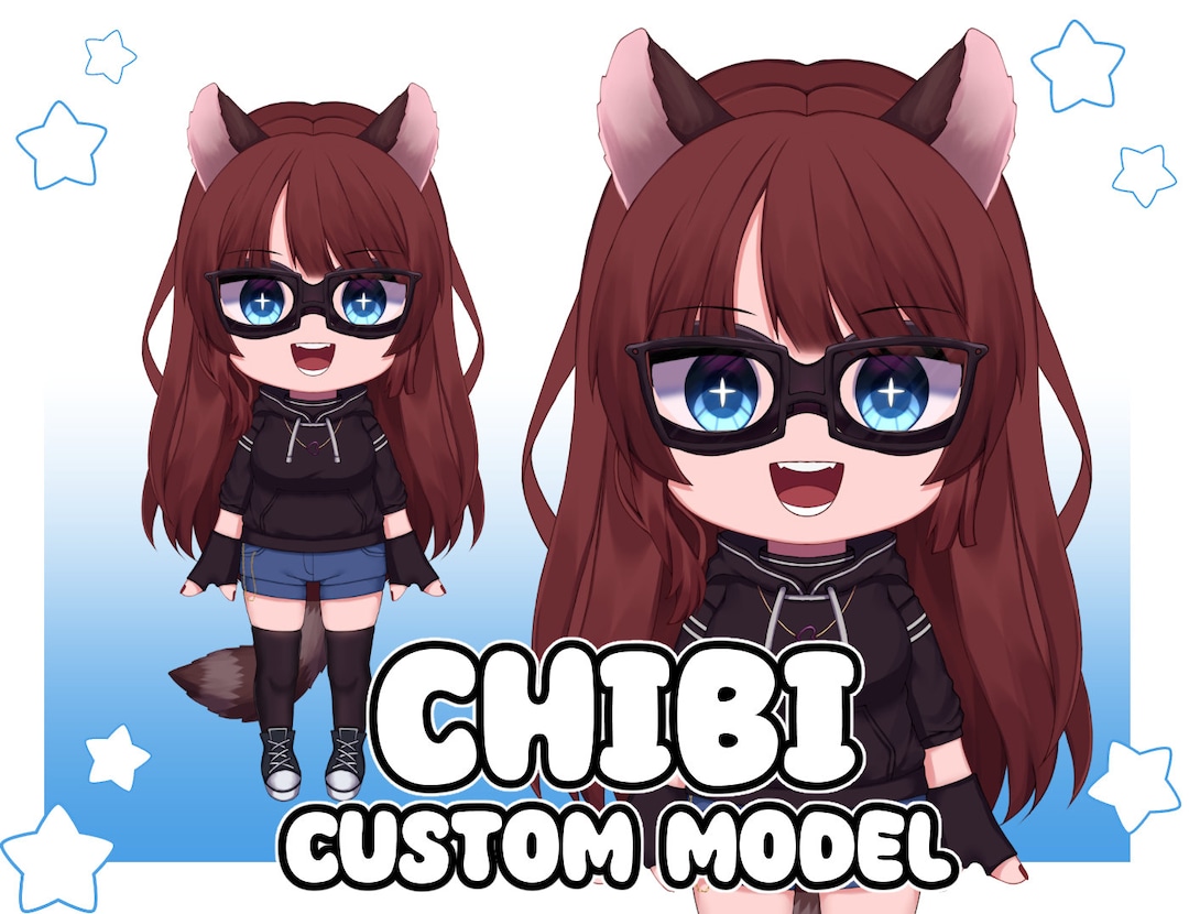 Vtuber Model Custom LIVE2D Custom Vtuber Chibi Vtuber Commission Vtuber ...