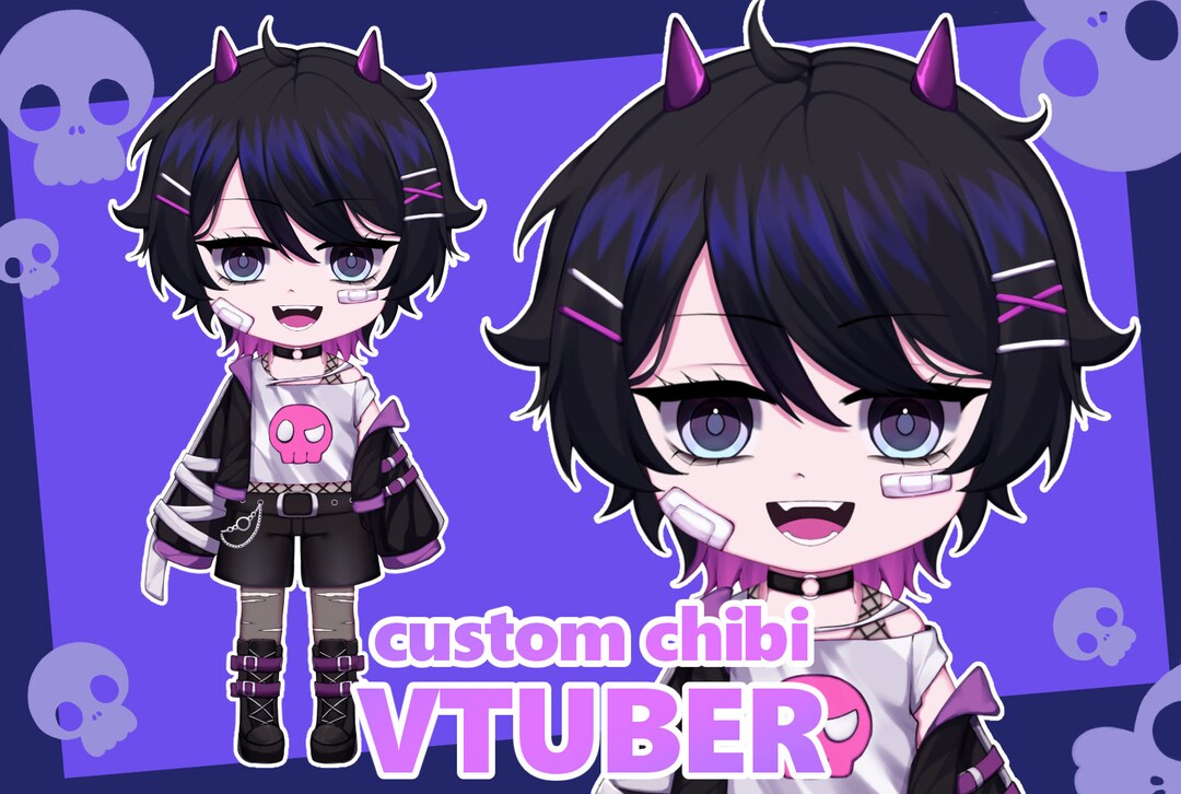 Modelo Vtuber personalizado / Para uso comercial / Modelo Live2D ...