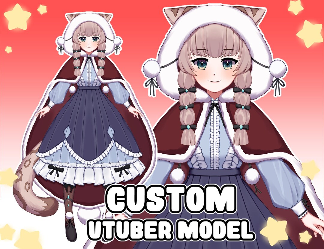 Vtuber Model Custom LIVE2D / Vtuber Commission / Vtuber Design ...