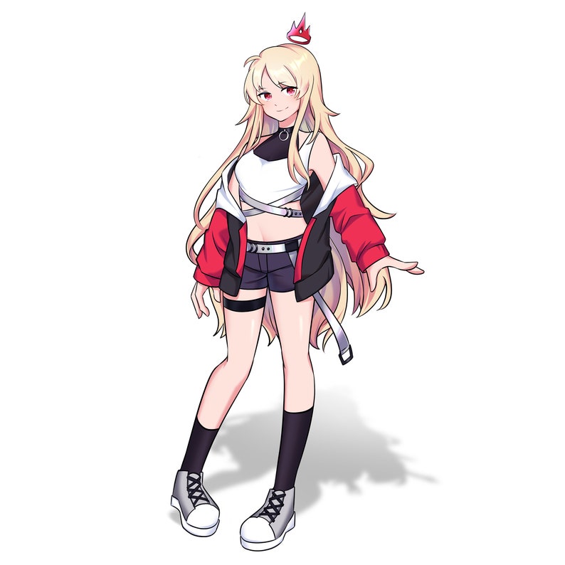 Custom Anime Character Digital Commission Original - Etsy