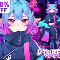 Robot Vtuber fully Rigged style A - Etsy Hong Kong