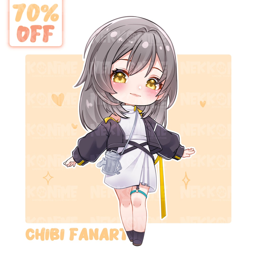 CUSTOM CHIBI, Cartoon, Fanart, Original Character Anime Pngtuber ...