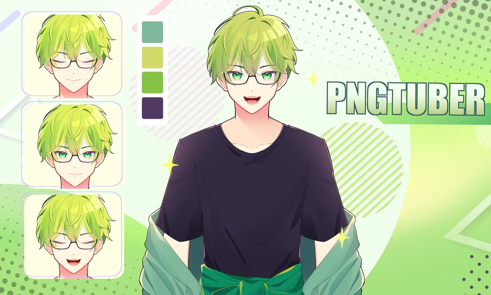 Custom PNGTUBER | Pngtuber Commission | Pngtuber Character| Pngtuber ...