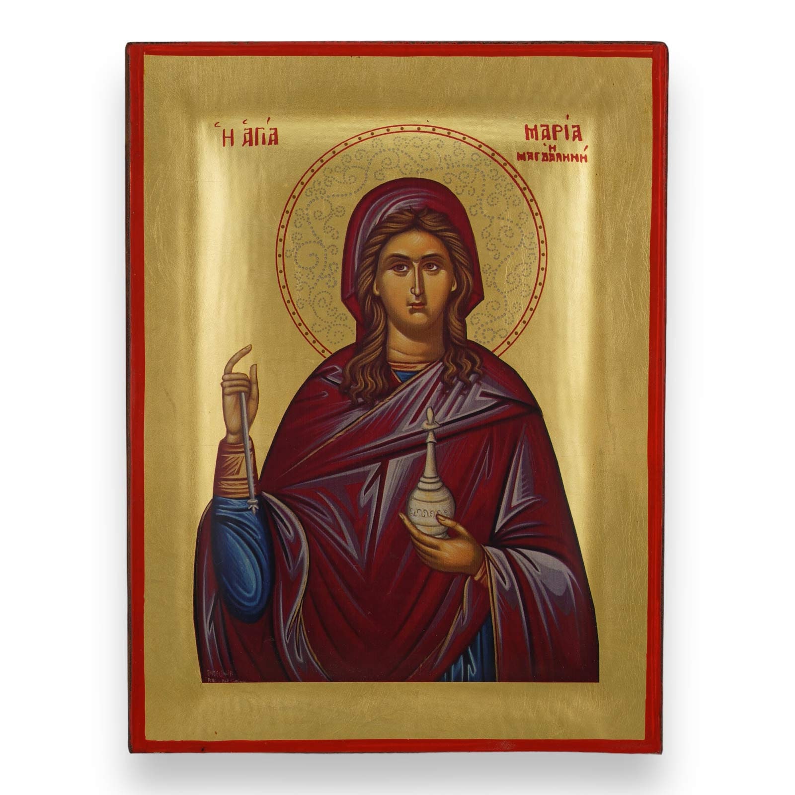 Saint Mary Magdalene Icon Premium Christian Orthodox Icon Byzantine Art ...