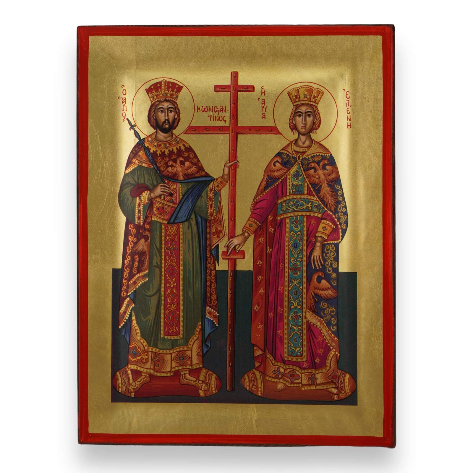 Sts Constantine and Helen Icon Premium Greek Orthodox Icon Gift-ready ...
