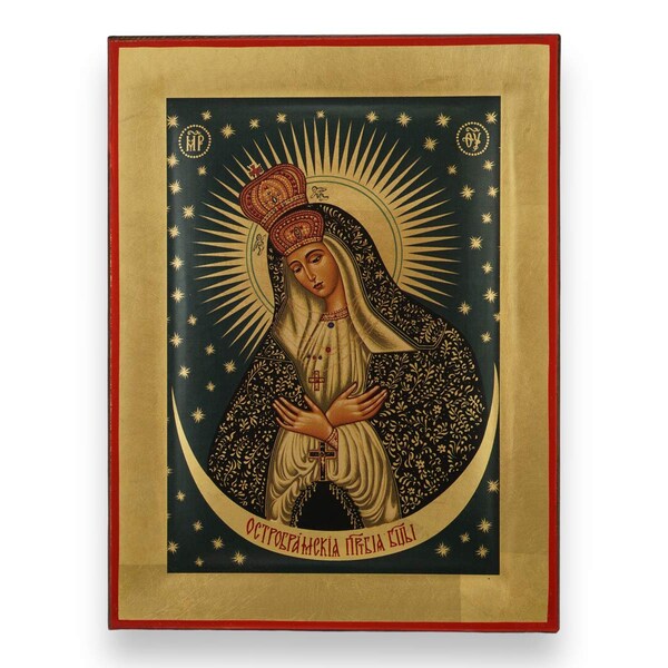 Virgin Mary Icon - Etsy