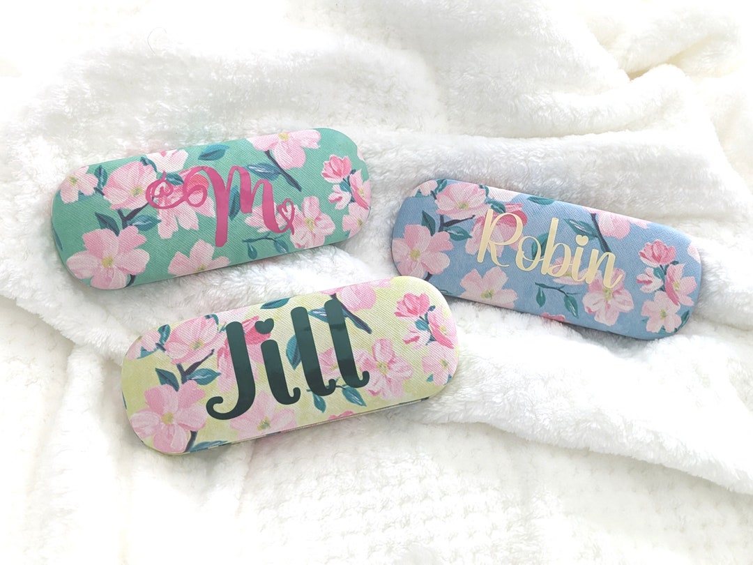 Personalized Eyeglass Case for Women Hard Case for Eyeglasses - Etsy