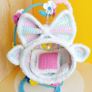 Finished Cradle Crochet Knot Crochet Cradle Knitting Pillow Crochet ...