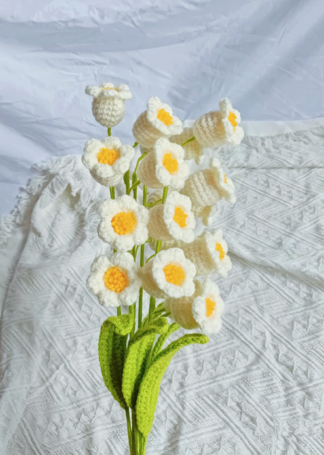 Finished Lily of Valley Crochet Lily of the Valley Knitting Flower ...