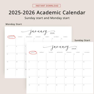 2025-2026 Academic Planner 2025 2026 Teacher Calendar August 2025 to ...