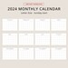 2024 & 2025 Calendar 2024 2025 Monthly Planner Landscape 2024 Monthly ...