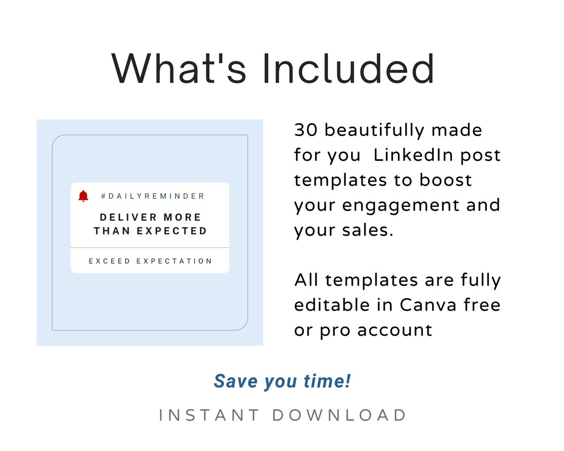 30 Engagement Post for Business Linkedin Post Canva Templates Business ...