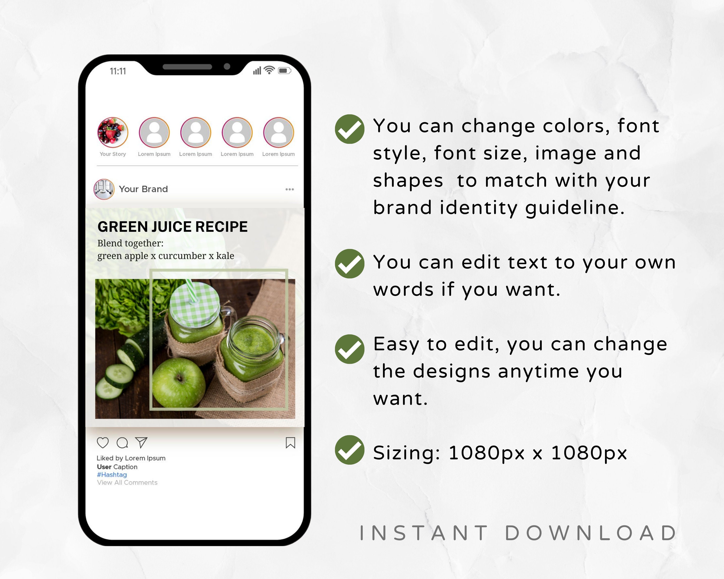 30 Nutritionist Instagram Post Dietitian Instagram Templates - Etsy
