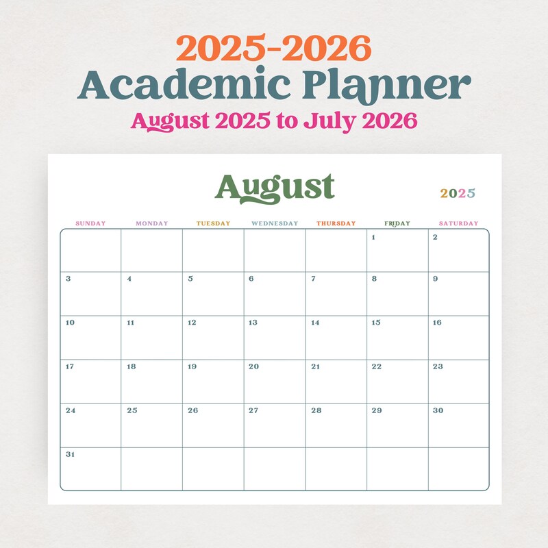 Nd.edu Academic Calendar 2025 2026 - Etsy Canada