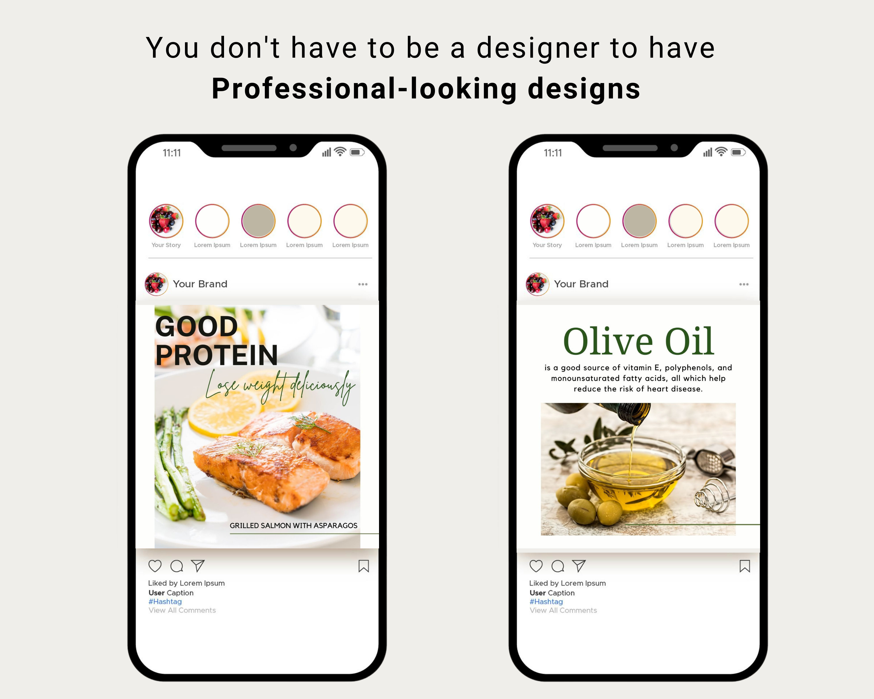 30 Nutritionist Instagram Post Dietitian Instagram Templates - Etsy