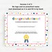 Editable Preschool Certificate Daycare Graduation Diploma Kindergarten ...