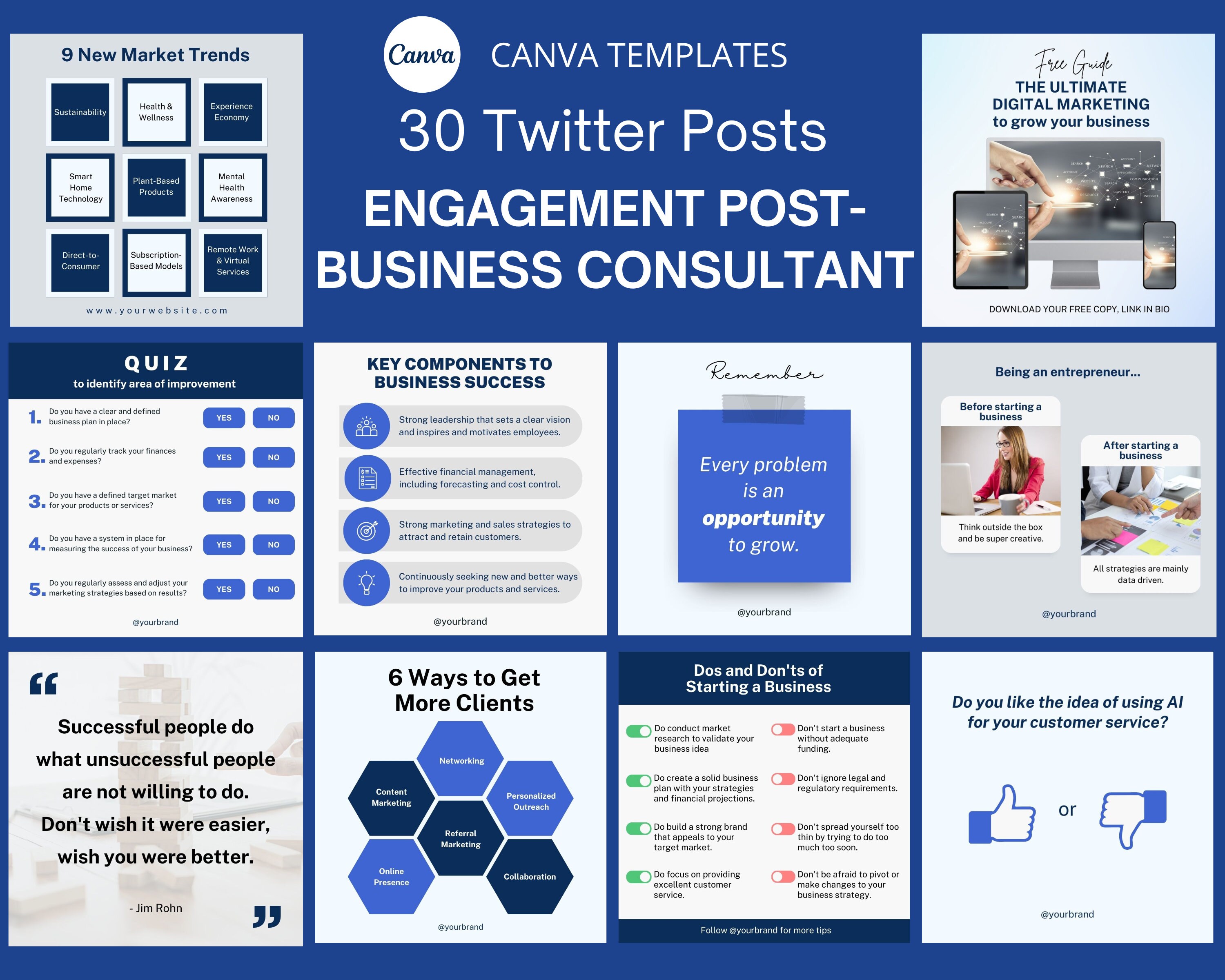 Twitter Infographic Business