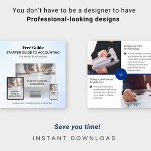 30 Linkedin Engagement Post for Accounting Post Canva Template ...