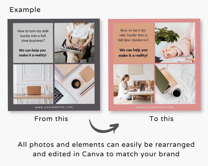 30 Business Coach Facebook Post Canva Templates Business Coaching ...