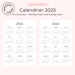 Calendrier Français 2024 2025 Calendrier Annuel Imprimable En Français ...