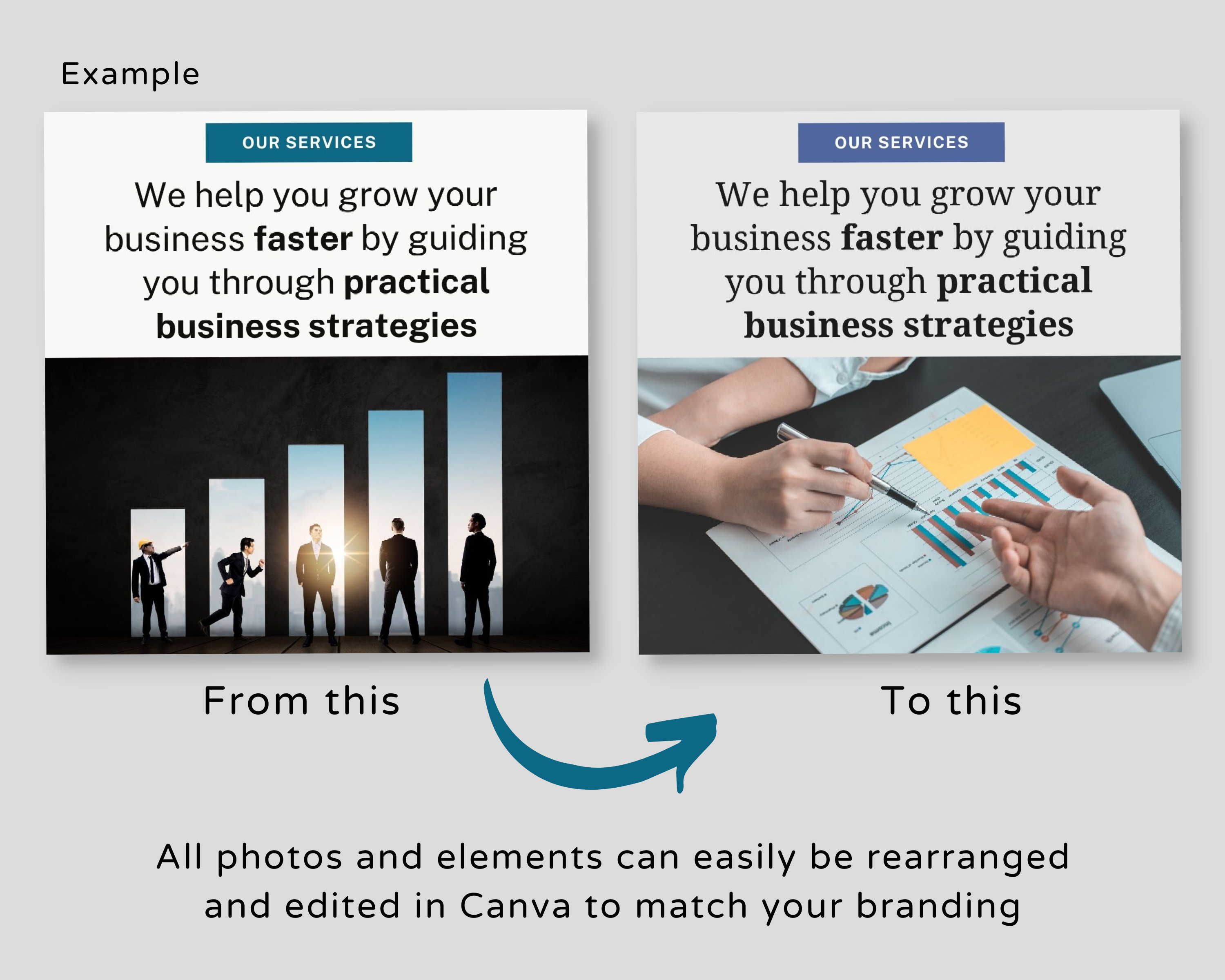 30 Business Development Instagram Post Canva Templates Business ...