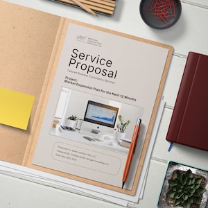 Service Proposal Template Editable Client Proposal Project Proposal ...